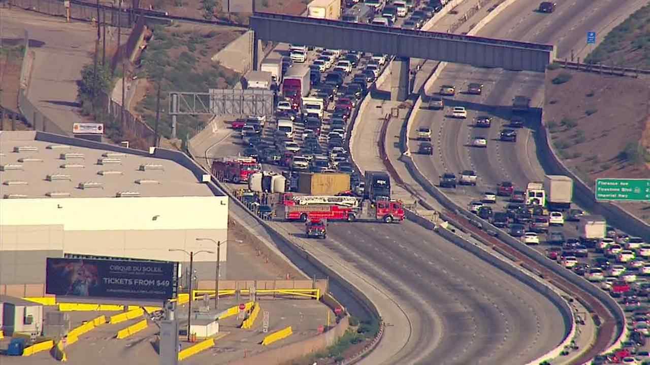 All Lanes Open On Nb 710 In Bell After Big Rig Crash