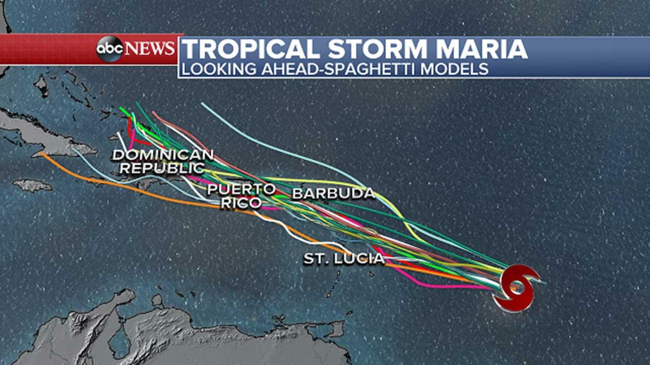 Tropical Storm Maria Threatens Caribbean Lee Forms In Atlantic