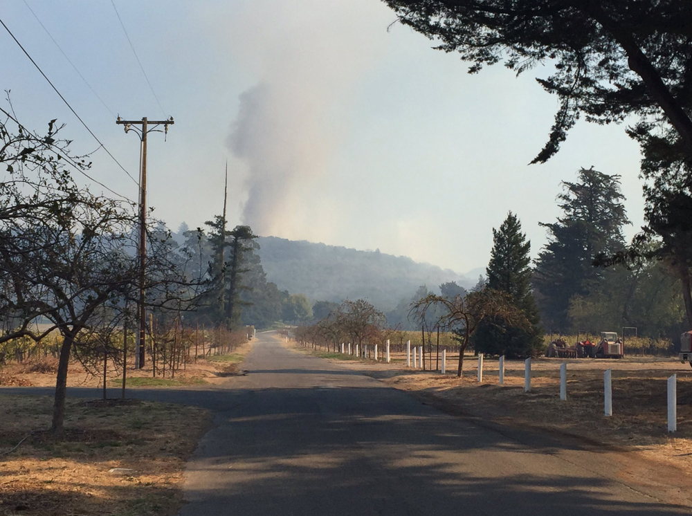 Noaa Satellite Image Shows Northern California Fires From
