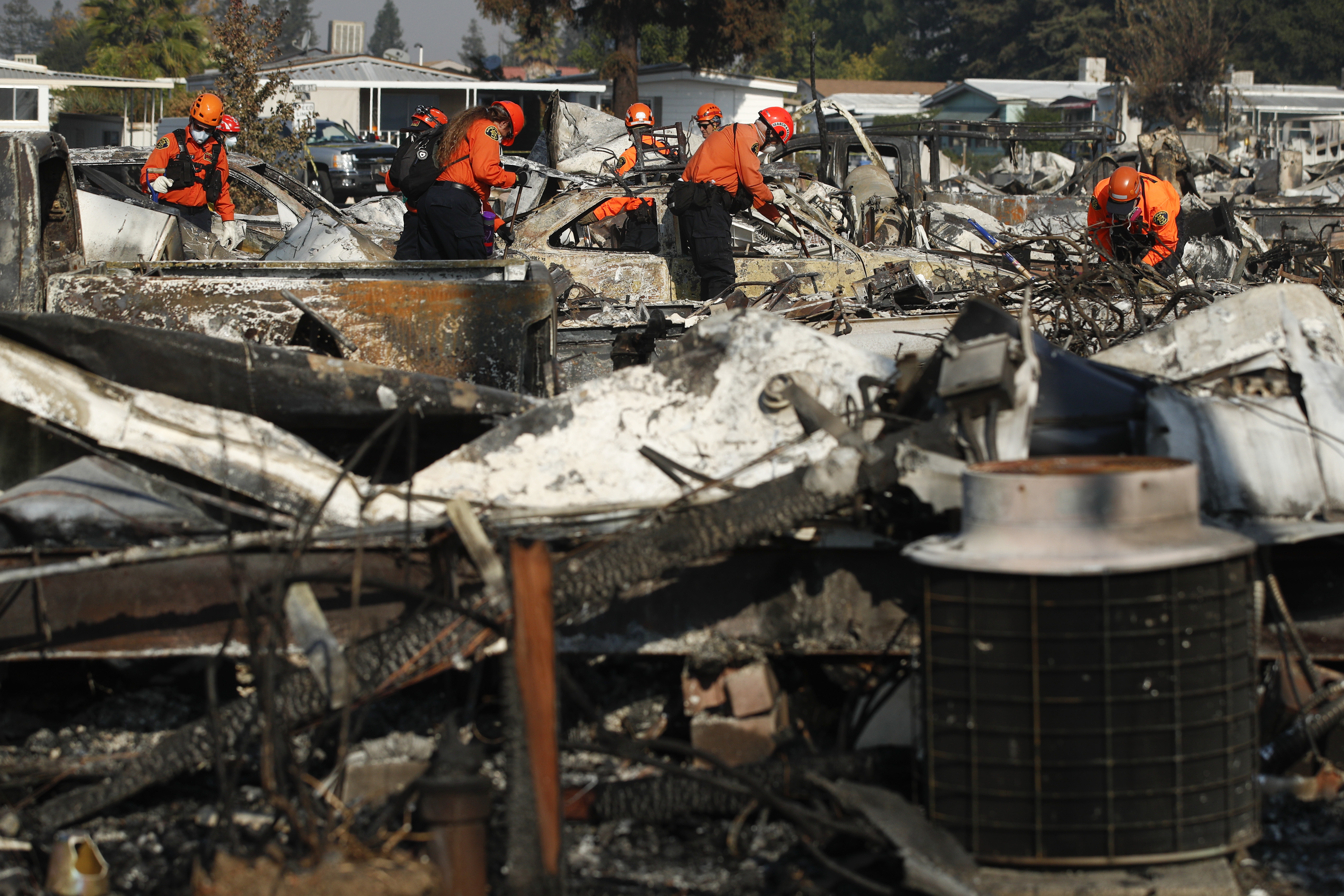 Noaa Satellite Image Shows Northern California Fires From