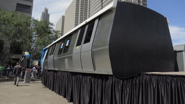 PHOTOS: BART unveils new train car design, seeks input from riders ...