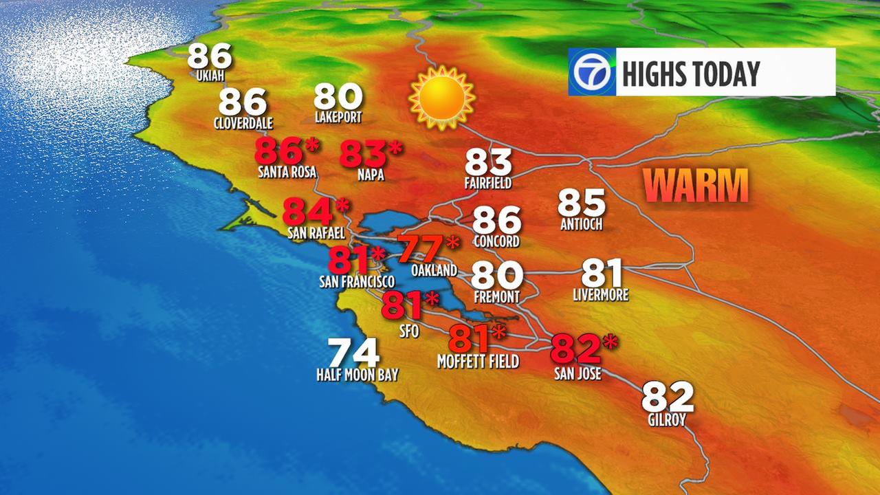 Bay Area Doppler Weather Map - Map
