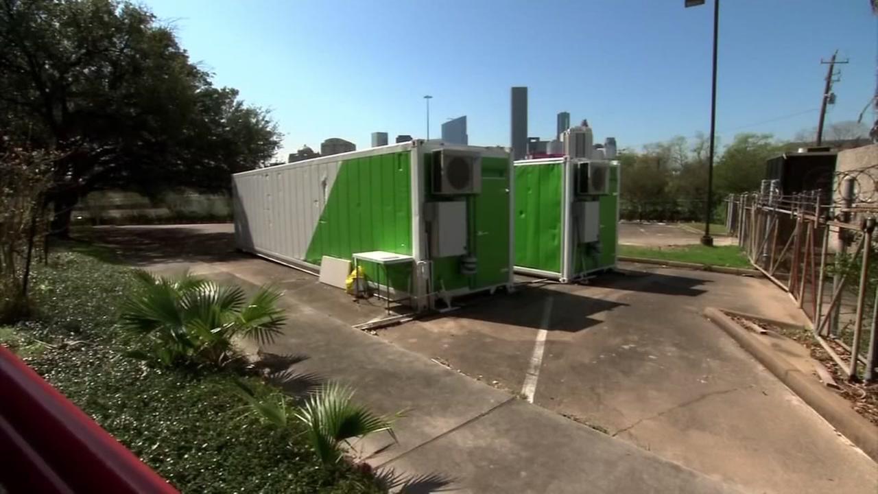 Shipping containers house hydroponic garden delivering freshest veggies ...