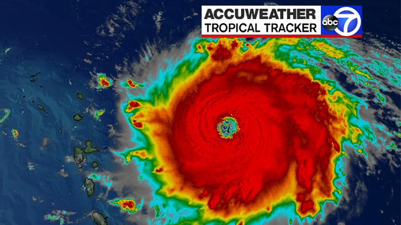 VIDEO: Amazing view of Hurricane Irma's eye from space | abc7ny.com