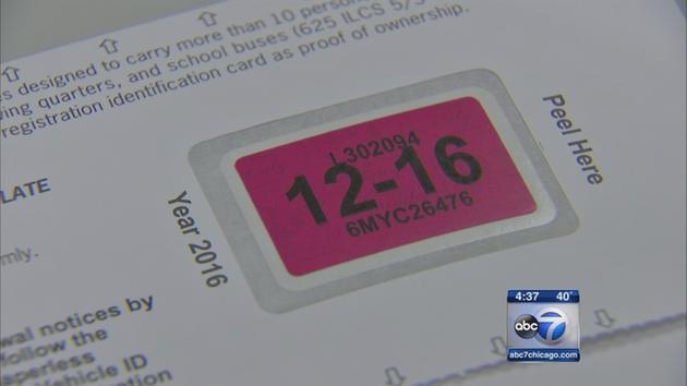 parking ticket for expired plates : r/chicago