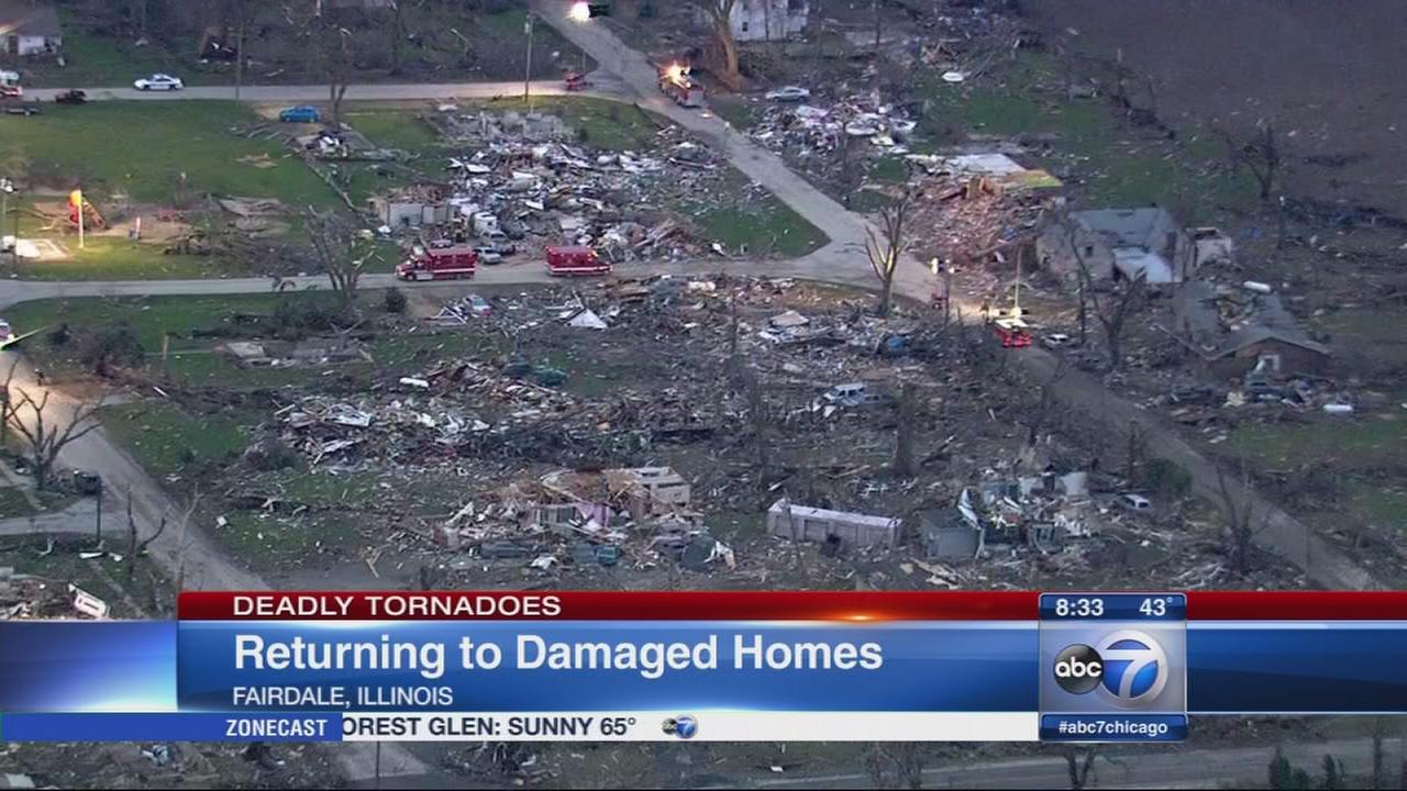 Fairdale, Rochelle IL hit by EF-4 tornado, NWS preliminary report finds ...