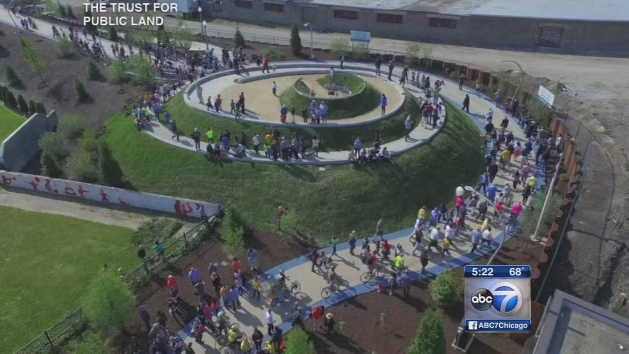 606 Park and Trail opens to the public | abc7chicago.com