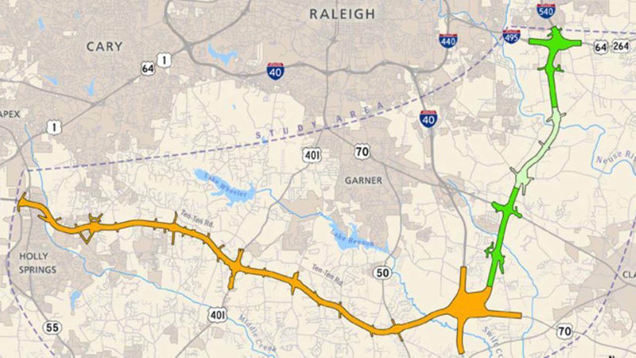 NCDOT proposed 540 route will impact hundreds of homes | abc11.com