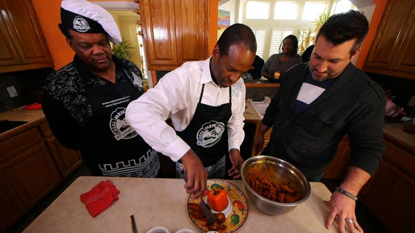 Behind-the-Scenes Photos: Real Men Cook | My Family Recipe Rocks! | The ...